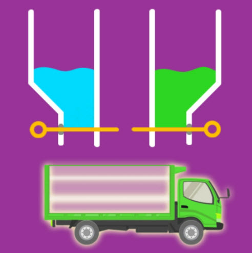 Color Water Trucks - Play Color Water Trucks On Phrazle