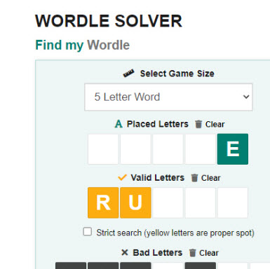 Wordle Solver How To Solve Today's New York Times Wordle January 23